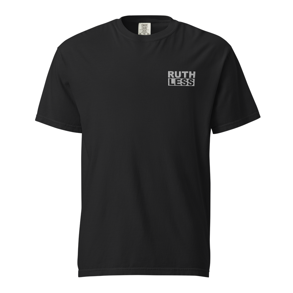 Ruthless Comfort Colors Embroidered Heavyweight Tee